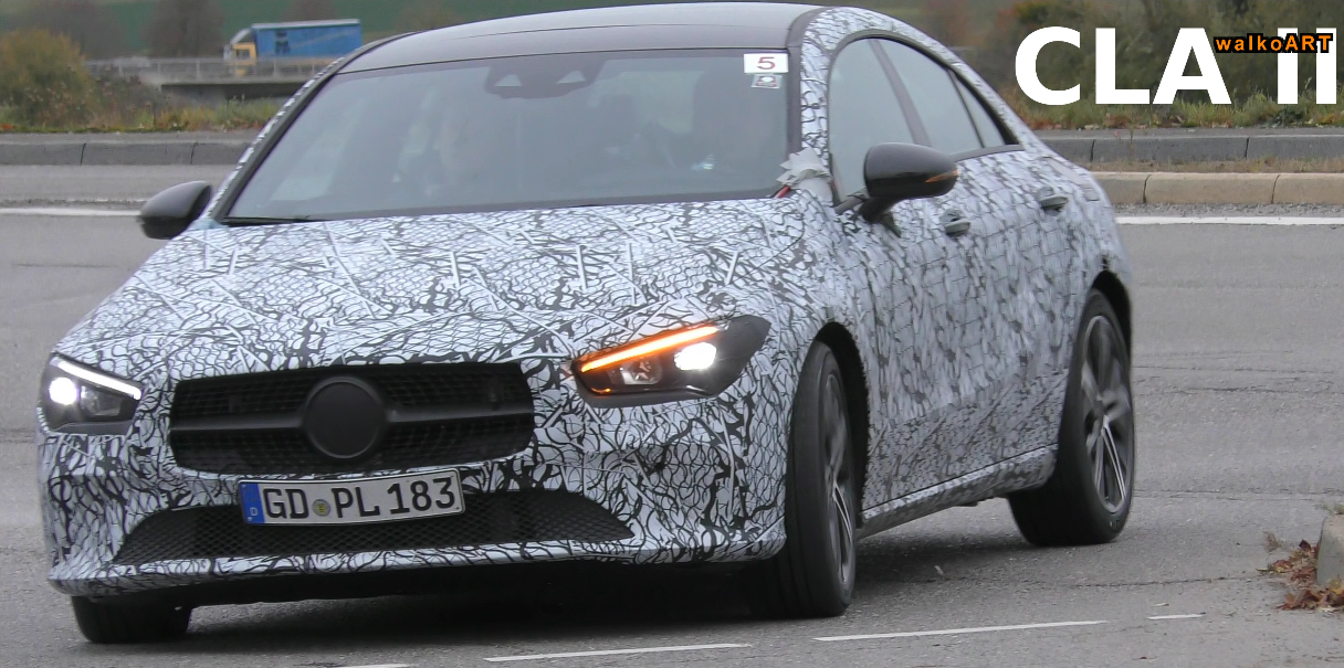 Nuove Mercedes CLA, GLC Coupé e GLS emergono in un video spia - MBenz.it