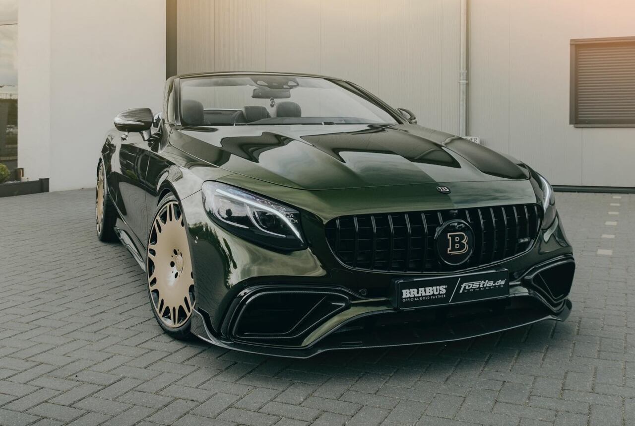 Mercedes-AMG S 63 Cabrio modificata da Brabus e Fostla è in vendita ...